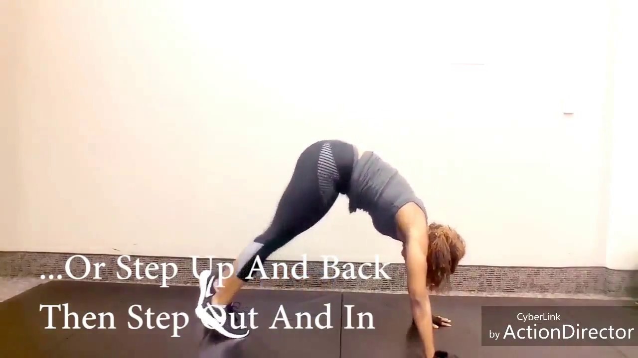 Pike Up To Plank Jack With Modifications
