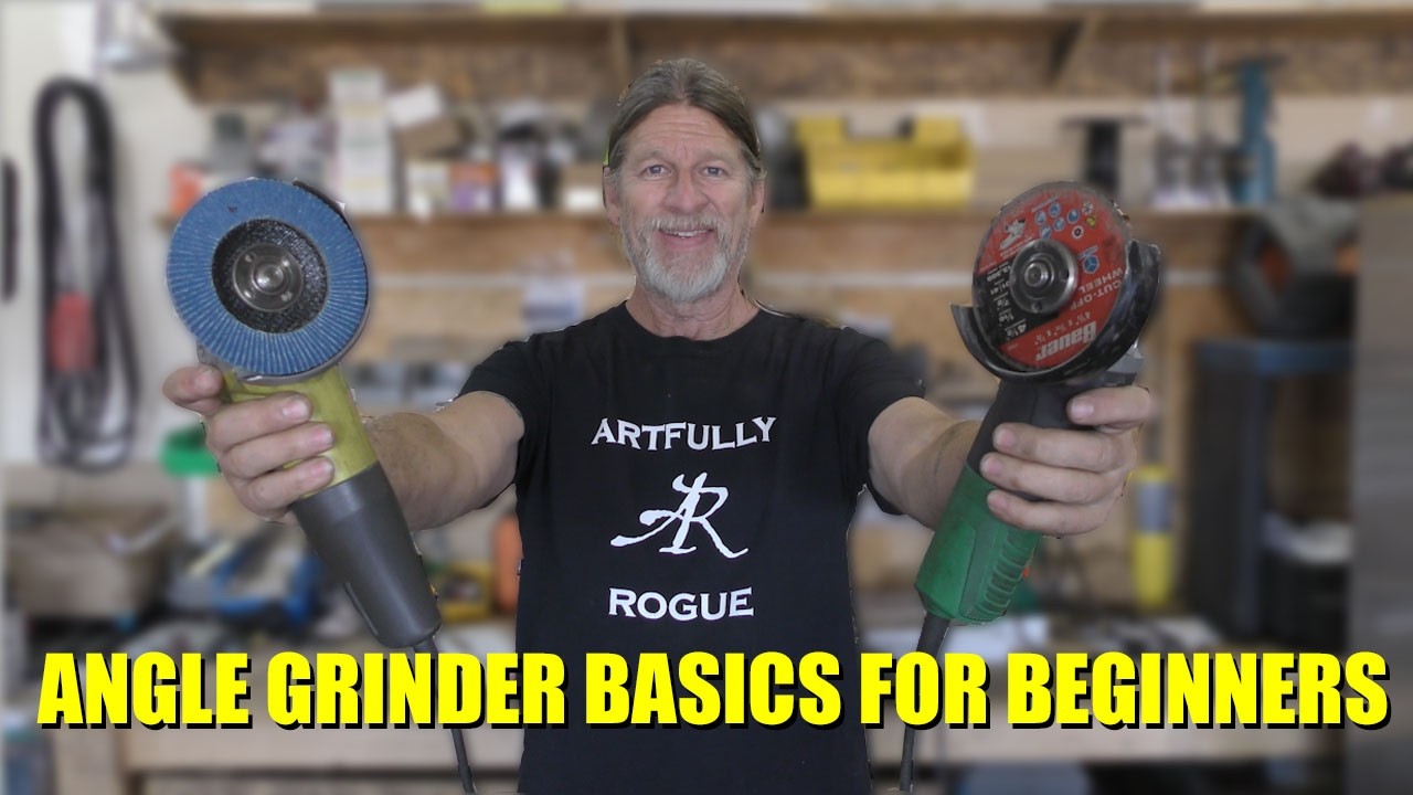 The Most Versatile Tool Is The Angle Grinder - Beginner Basics Tutorial