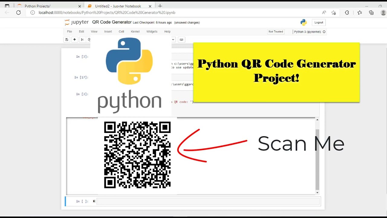 Simple Python project: QR Code Generator