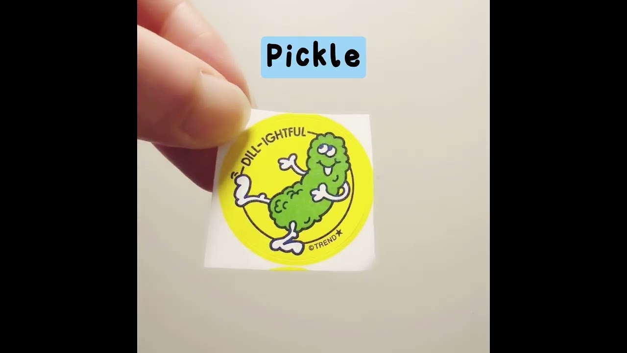 1980s Scratch N Sniff Stickers by Trend, Gen X 