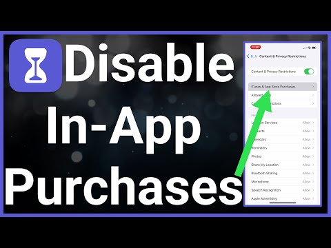 How To Turn Off In-App Purchases