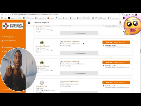 How to Apply Hungaricum stipendium Scholarship Step-by-step 2021/22 |full funded study in Hungary