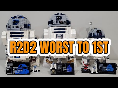 Lego Star Wars R2D2- Complete Collection Comparison!