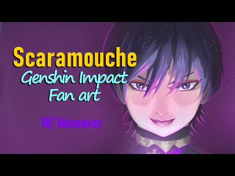 Scaramouche - Genshin Impact (Fan Art)
