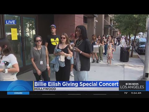 Billie Eilish to perform intimate, acoustic concert at Amoeba Music in Hollywood