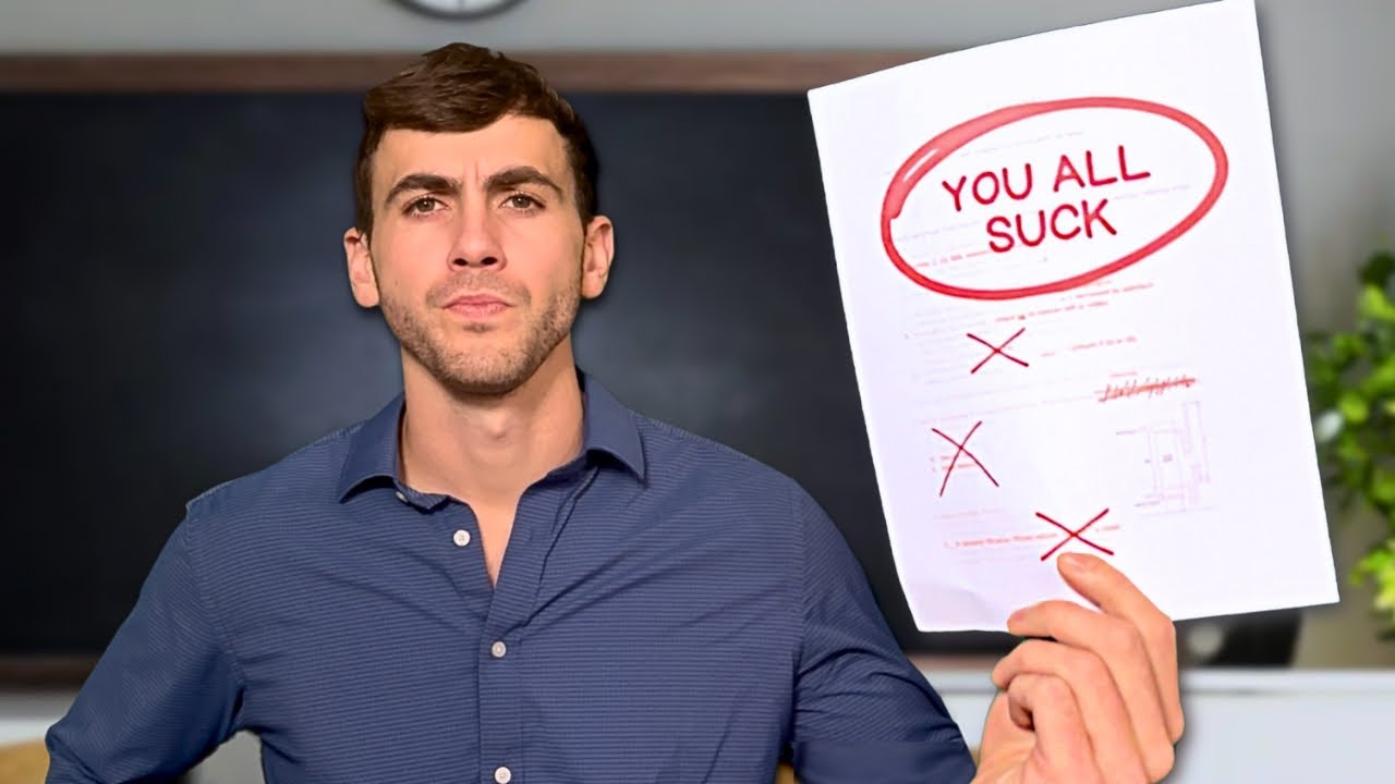 Teachers When Everyone Bombs the Exam