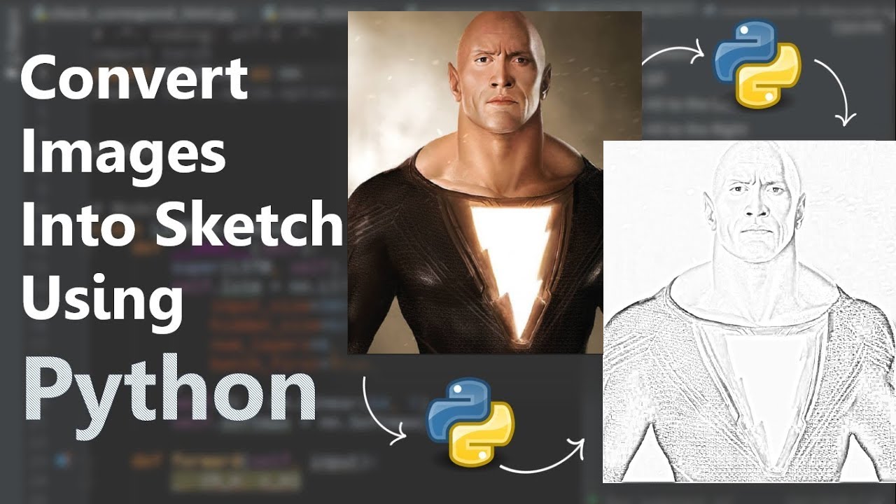 Convert Images To Pencil Sketch using Python - Let's Code
