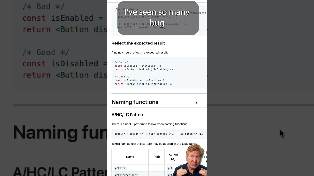 Don't Let Bad Names In Code Cost You a Job