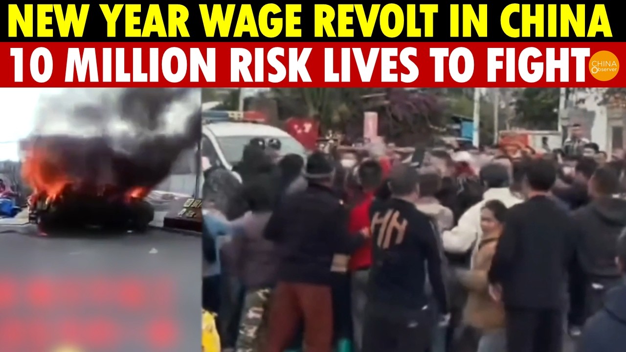 New Year Wage Revolt in China: 10 Million Workers Risk Their Lives for ...