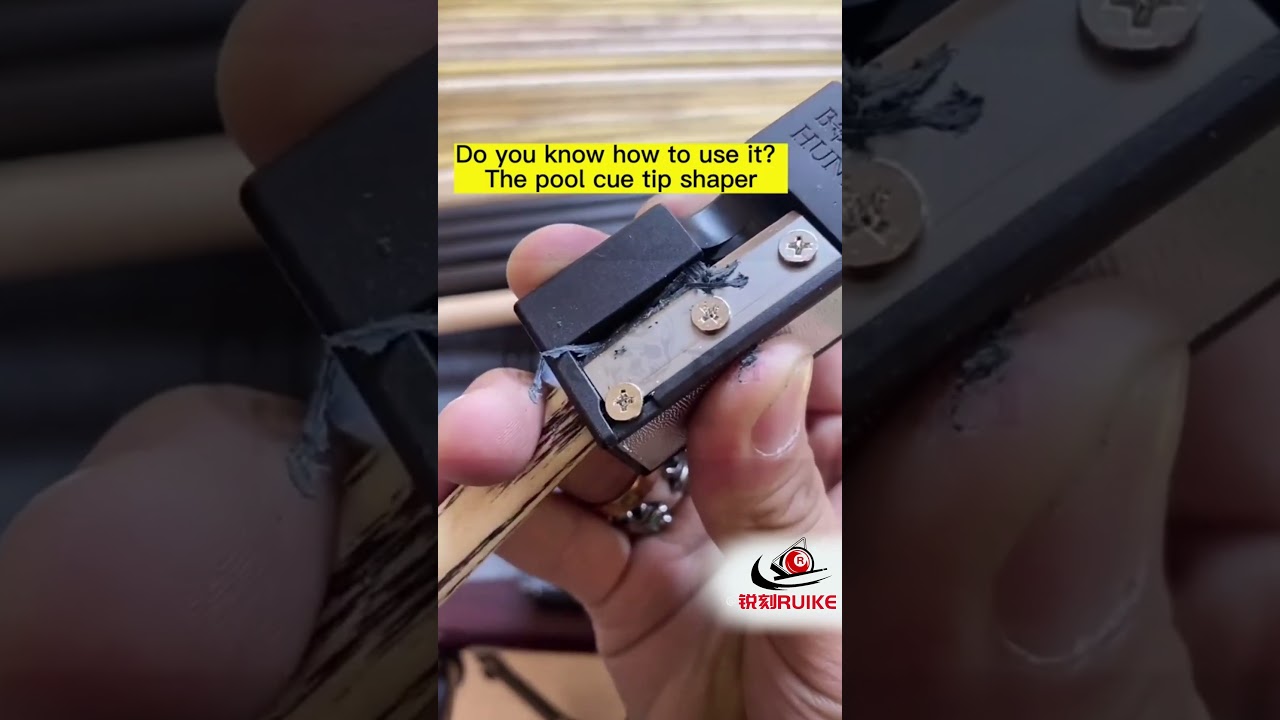 8-in-1 Professional Pool Cue Tip Repair Tool - Must-have for Cue Ball Enthusiasts!