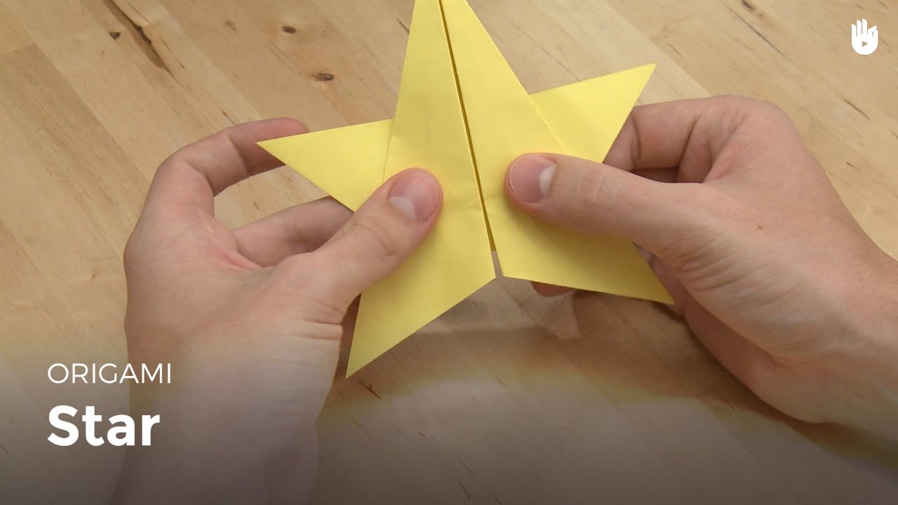 Origami: star - Learn How to Make Origami | Sikana