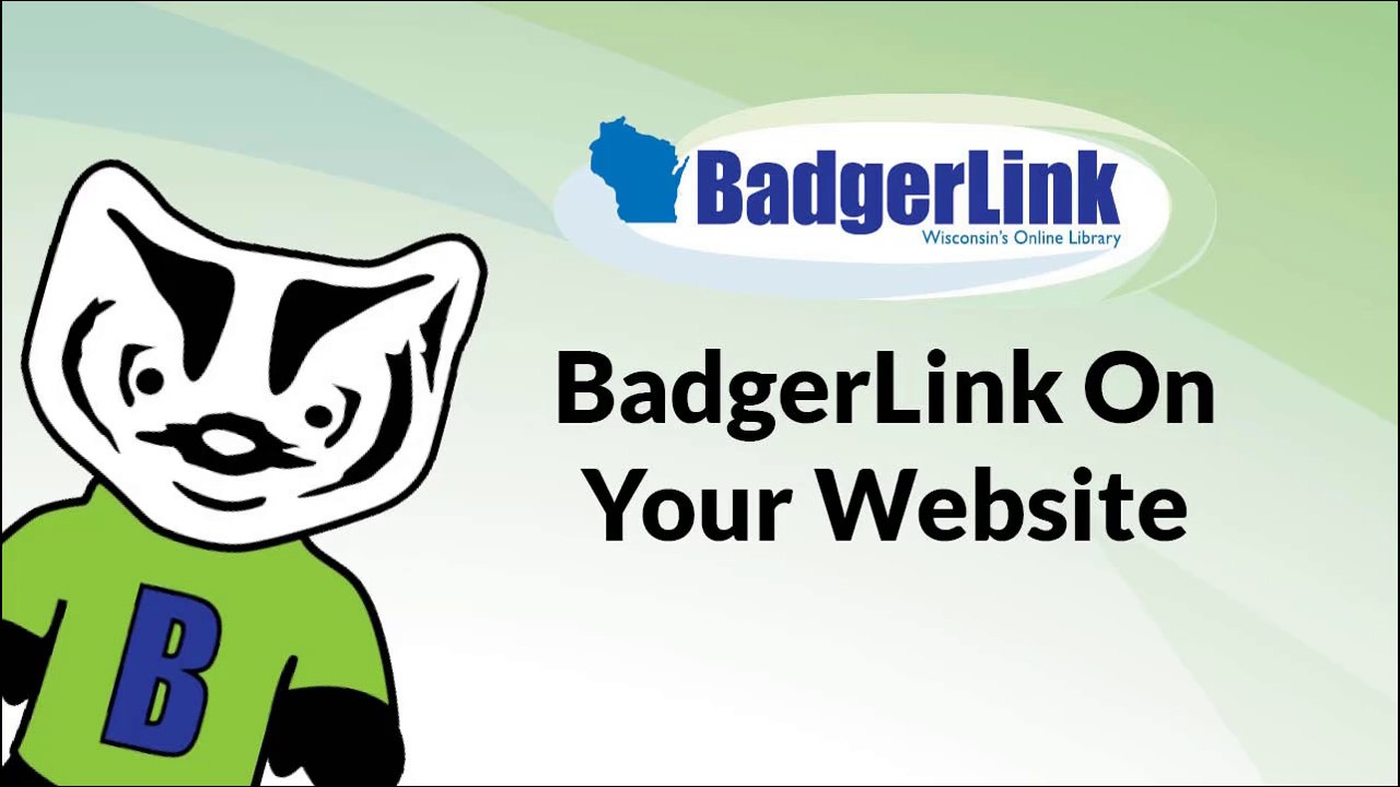 BadgerLink On Your Website