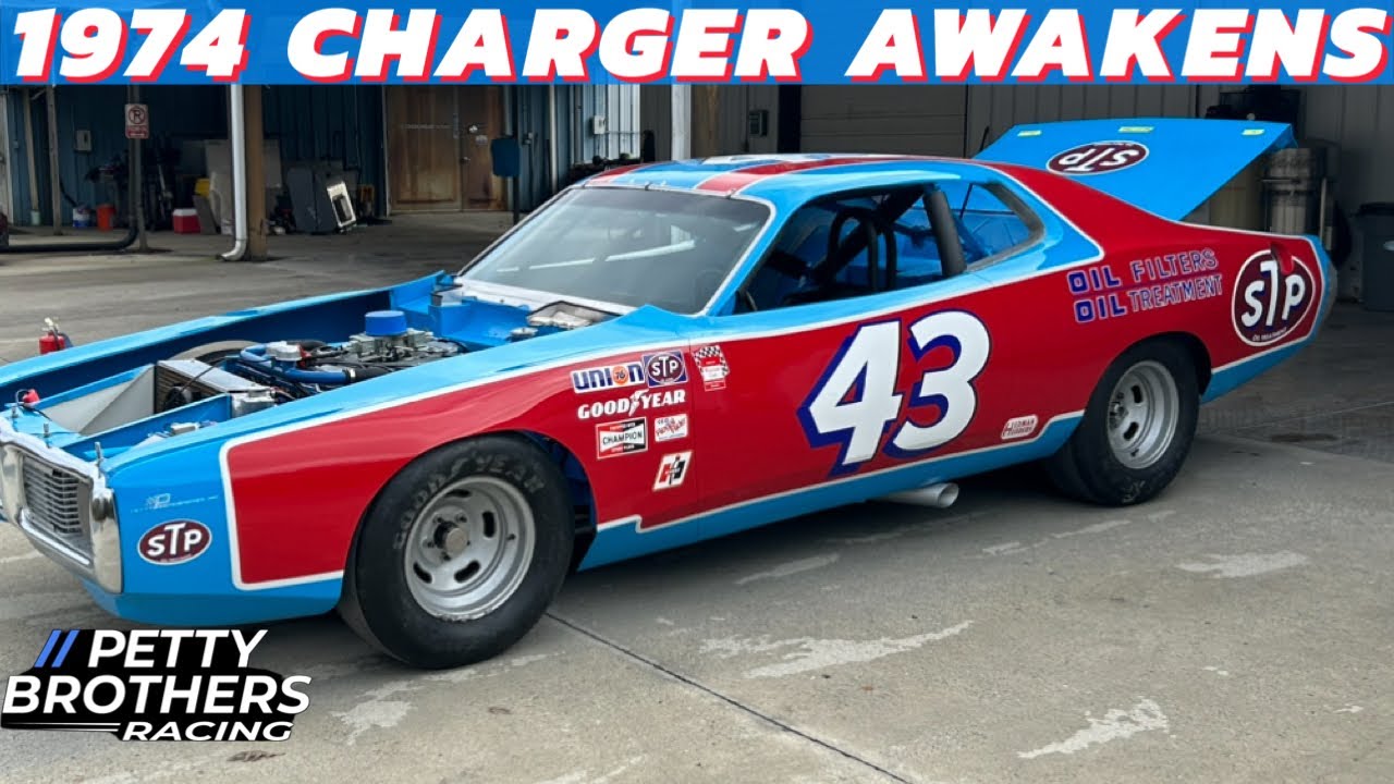 Richard Petty's 1974 Dodge Charger Awakens From Hibernation, 426 Hemi ...