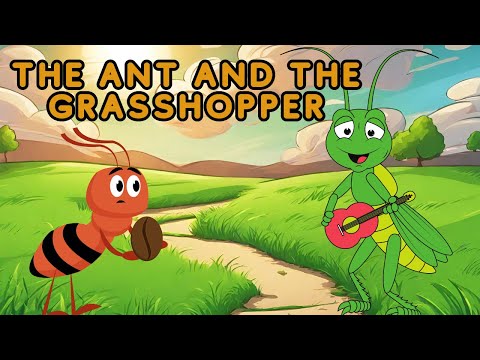 The Ant and the Grasshopper- Bedtime Stories | English Cartoon For Kids | Fairy Tales In English