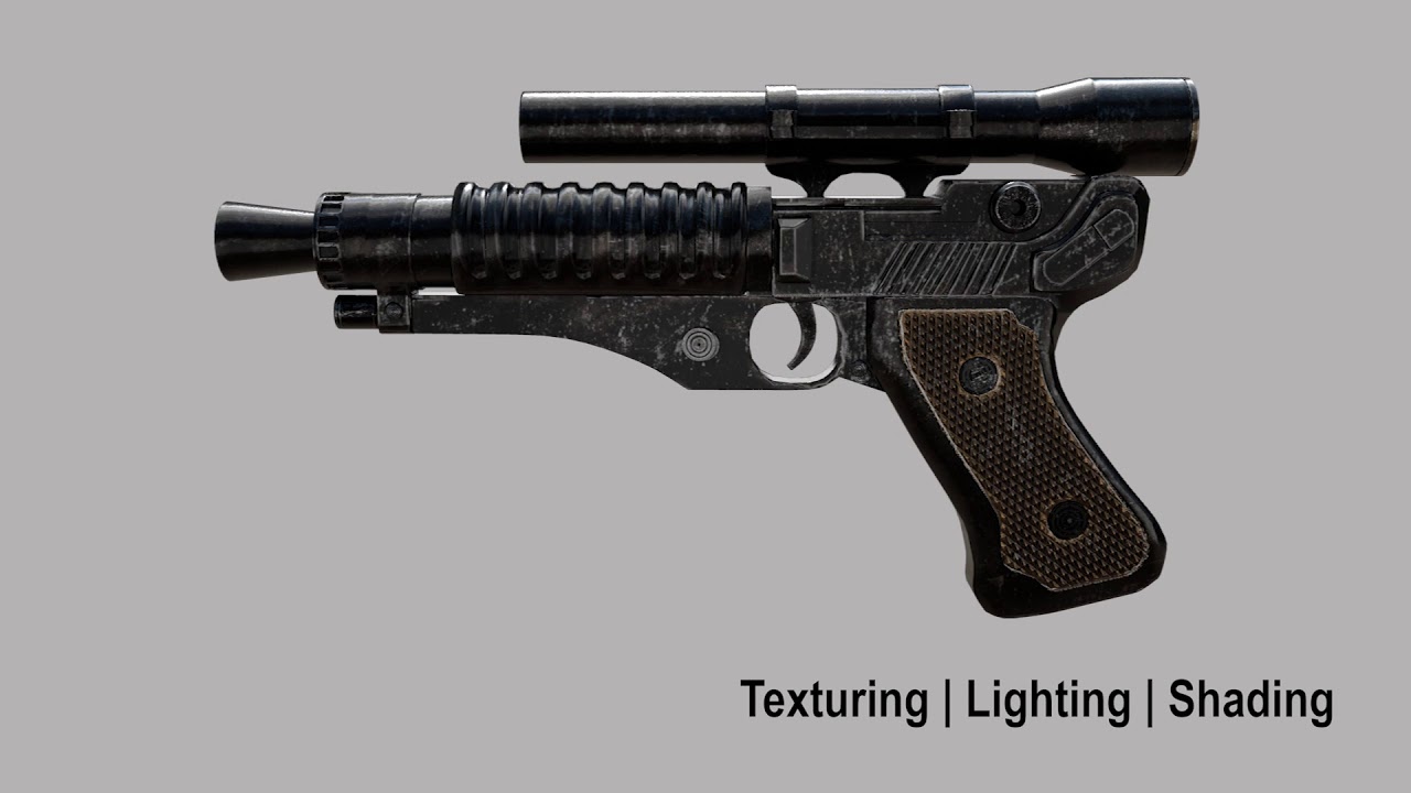 Star wars gun render