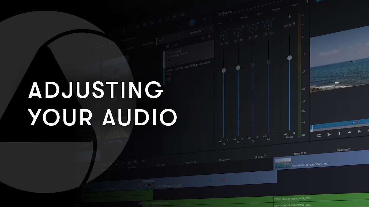 MediaCentral Quick Tips — Adjusting Your Audio