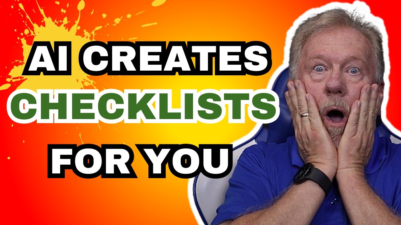 This AI Quickly Create a Checklist For You