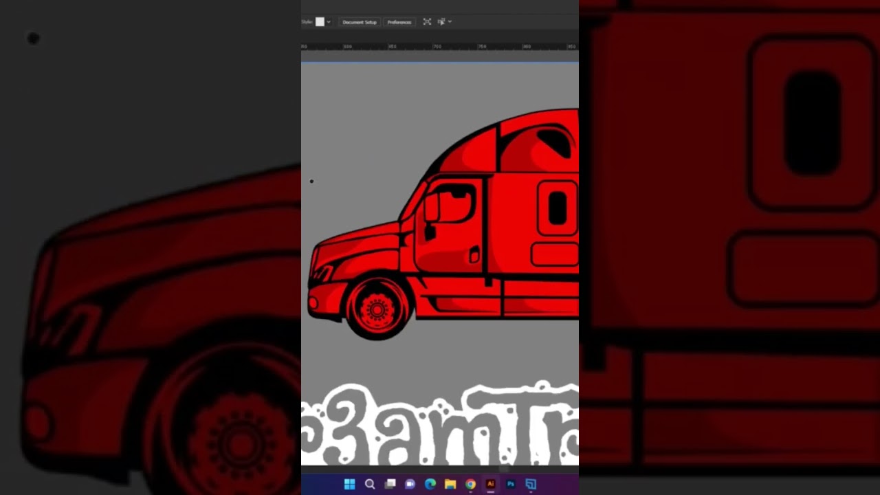 Logo Design Process #logodesign #customlogos #trucking #logodesigner #logocreation #logointro