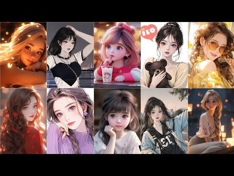 😍Cartoon girl dpz -2 |🧸Cute cartoon baby dp| Anime dp photo| unique whatsapp dp