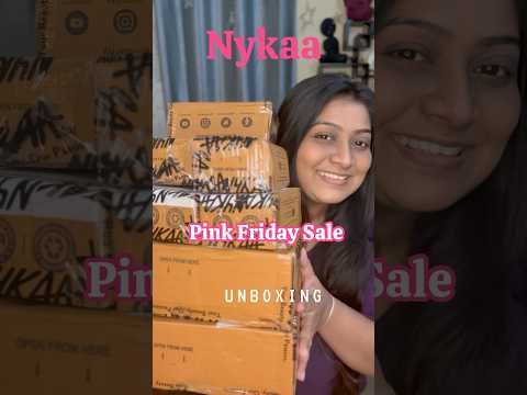 💅Nykaa Pink Friday Sale Unboxing: Must-Have Beauty Deals Revealed! 💄🛍️ #nykaa #Unboxing #makeup