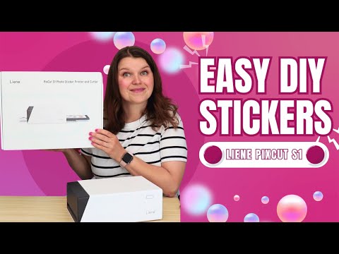 ALL IN ONE Sticker Printing & Cutting Machine - Liene PixCut S1