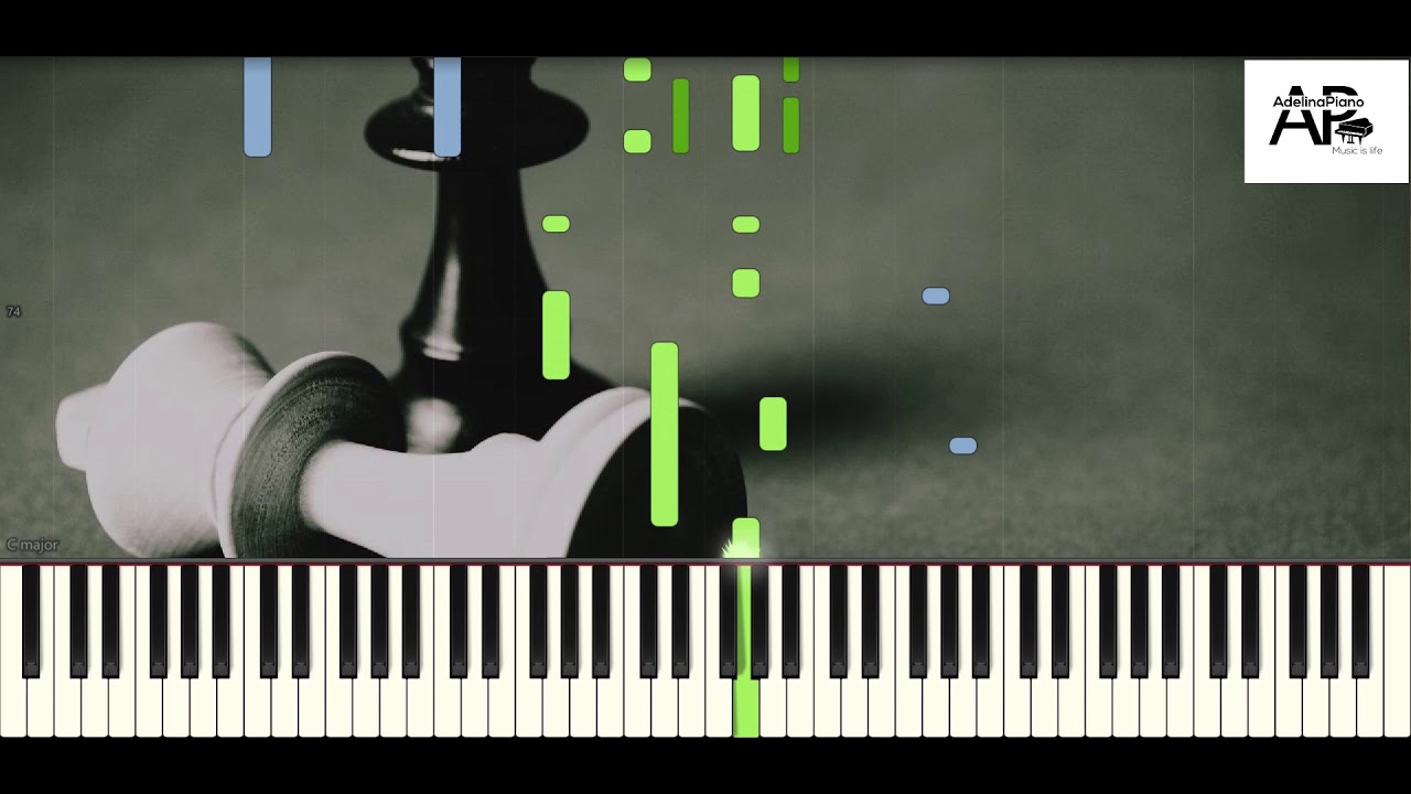 Queen - Bohemian Rhapsody |Adelina Piano synthesia tutorial