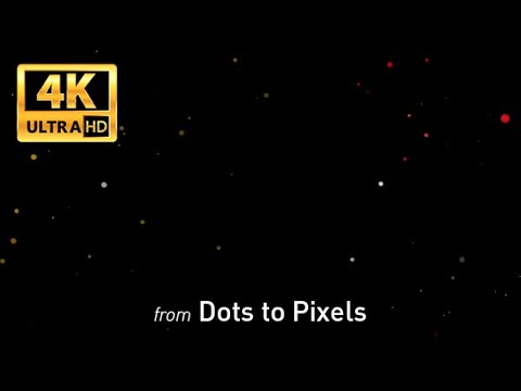 Glitter Background - 4K - Golden and red - Non Stop - Dots to Pixels