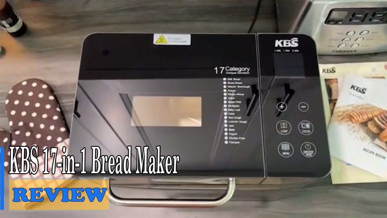KBS 17-in-1 Bread Maker Review - Watch Before You Buy!
