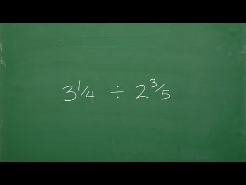 Let’s Divide MIXED Number Fractions…Step-by-step….