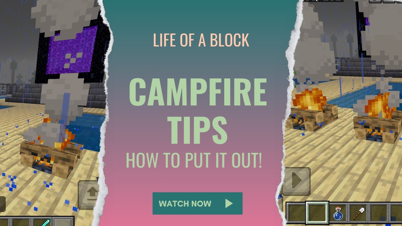 Minecraft Campfire Tips: How to Safely Put It Out!