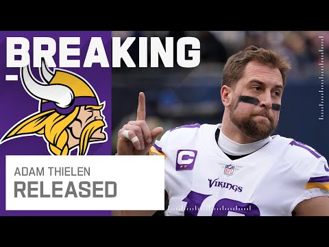 BREAKING NEWS: Vikings Release Wide Receiver Adam Thielen
