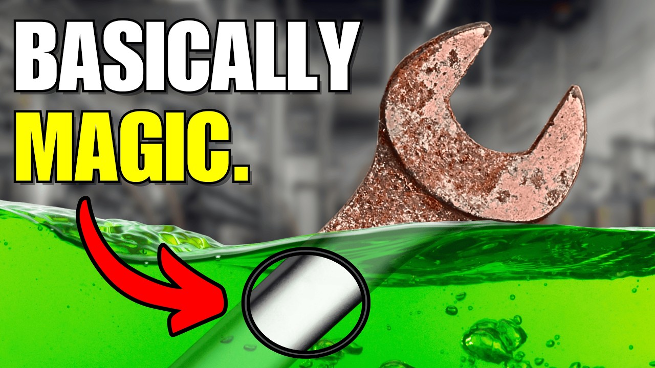 The ULTIMATE Rust Remover - Cheap, Fast, & Easy