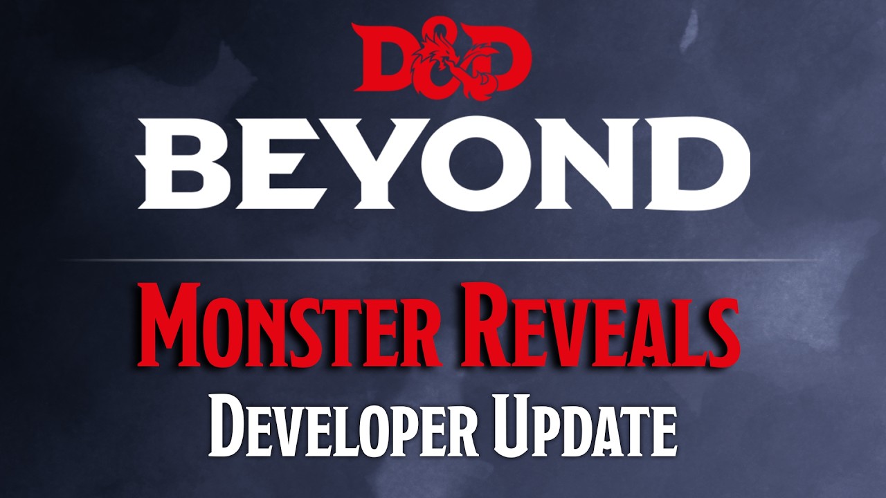 Monster Reveals | D&D Beyond Dev Update