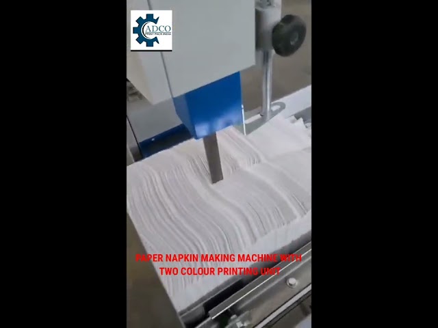 Paper Napkin Machine - Automatic Tissue Napkin Making Machine ...