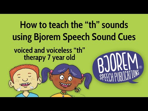 How to teach the th sound- speech therapy