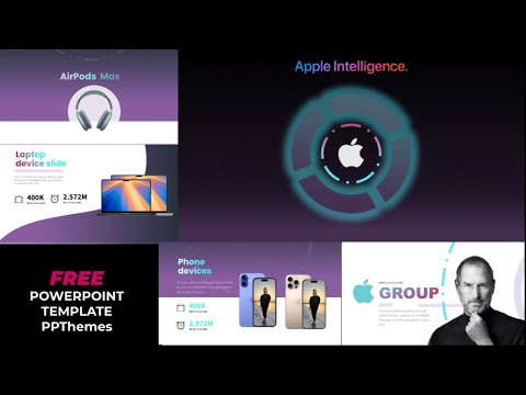 Free Apple PowerPoint Template ✨ 2025 Design | Clean & Modern presentation Design ⭐⭐⭐