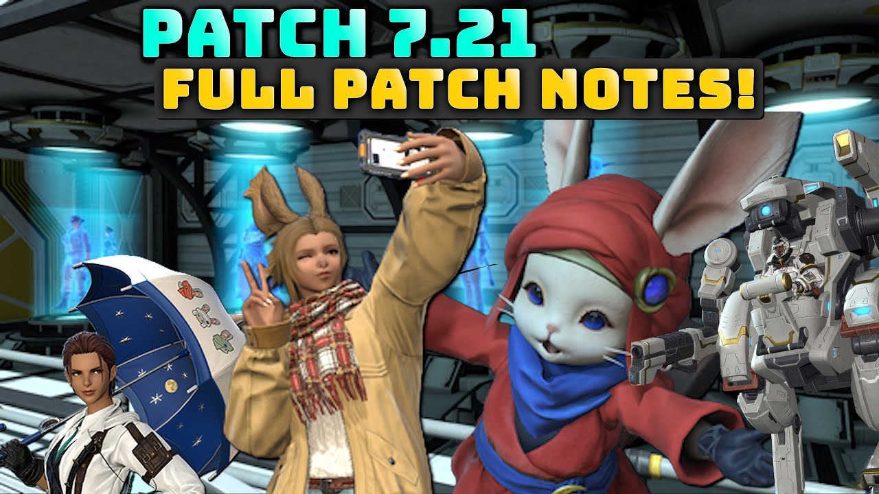 FFXIV: Patch 7.21 Full Patch Notes - Cosmic Exploration!