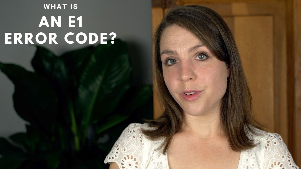 E1 Error Code (EL 01 4th GEN) - MRCOOL DIY Ductless Mini Split