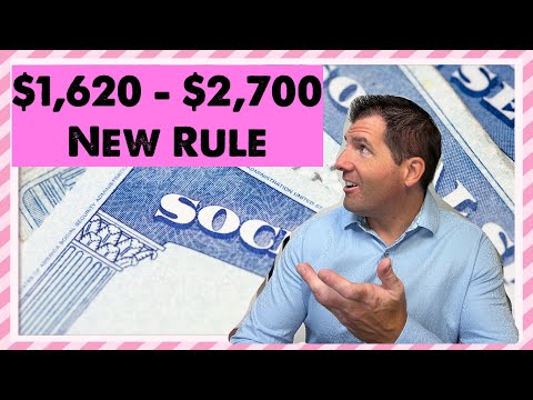 $1,620 - $2,700 / Mo. | New SSDI Rule In 2025 For Social Security Disability