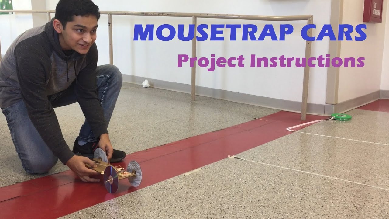STEM Mouse Trap Cars Project (Instructions)