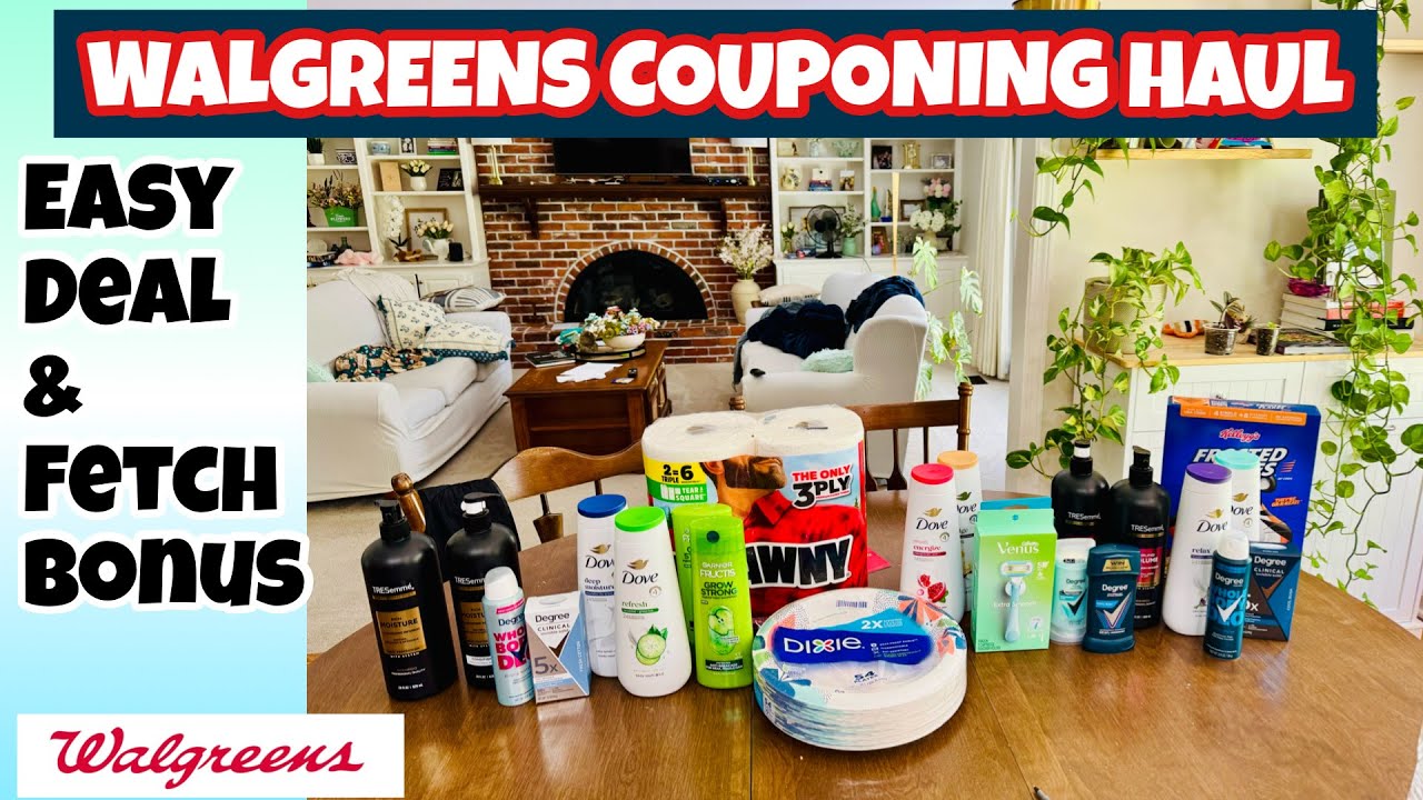 WALGREENS COUPONING HAUL - lots of great deals this week. Learn Walgreens Couponing