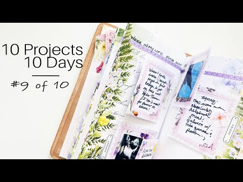 Day 9 * Acetate Flip Frame | 10 Projects/10 Days | Using Flutterby Cocoa Daisy August 2025