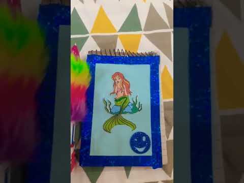 mermaid notepad🤩#youtubeshorts #musical #shorts