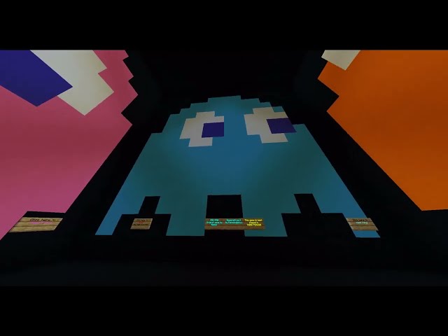 Pac-Man in Minecraft Minecraft Map