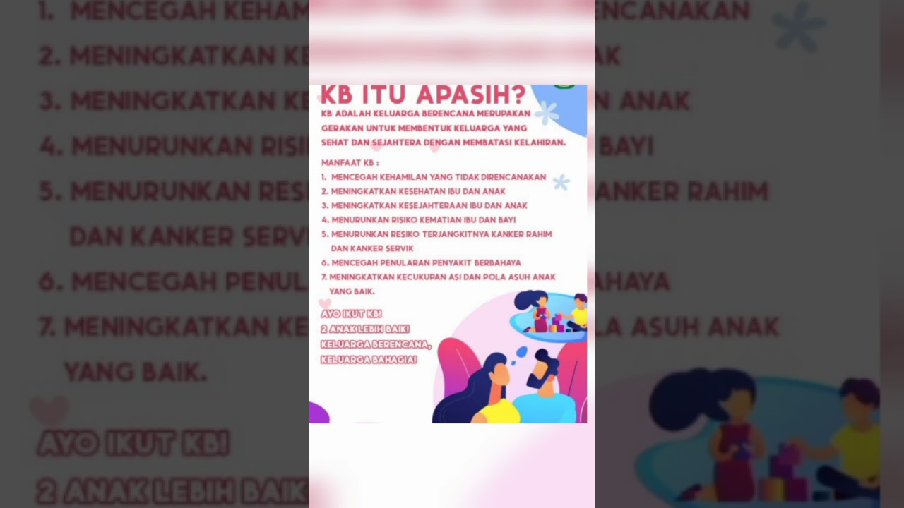 manfaat KB / keluarga berencana!!!!!