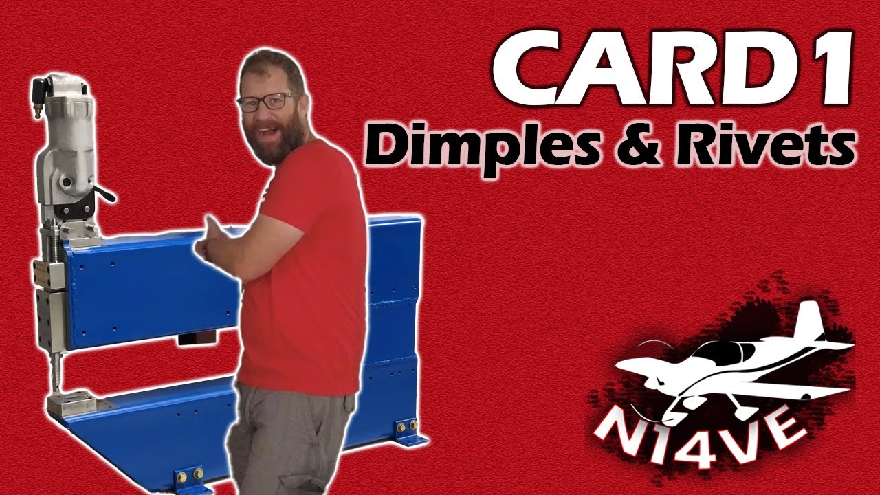 Aviation: Vans RV Aircraft - How we Dimple and Back Rivets Skins on a ...