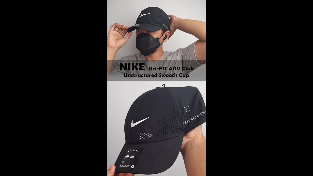 Nike Dri-FIT ADV Club Unstructured Swoosh Cap I Detail & Fit In