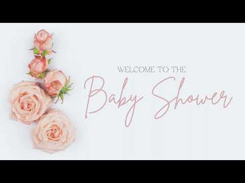 TV Art | Baby Shower TV Background | Frame TV Screensaver | Smart TV Background Art | 2 Hours