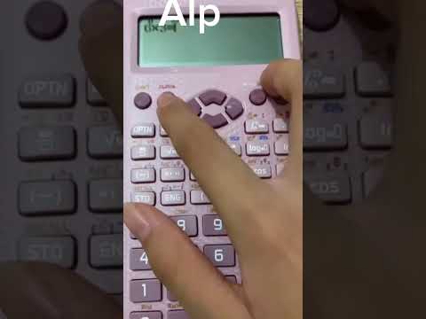 Cách tìm x trên máy tính casio 580