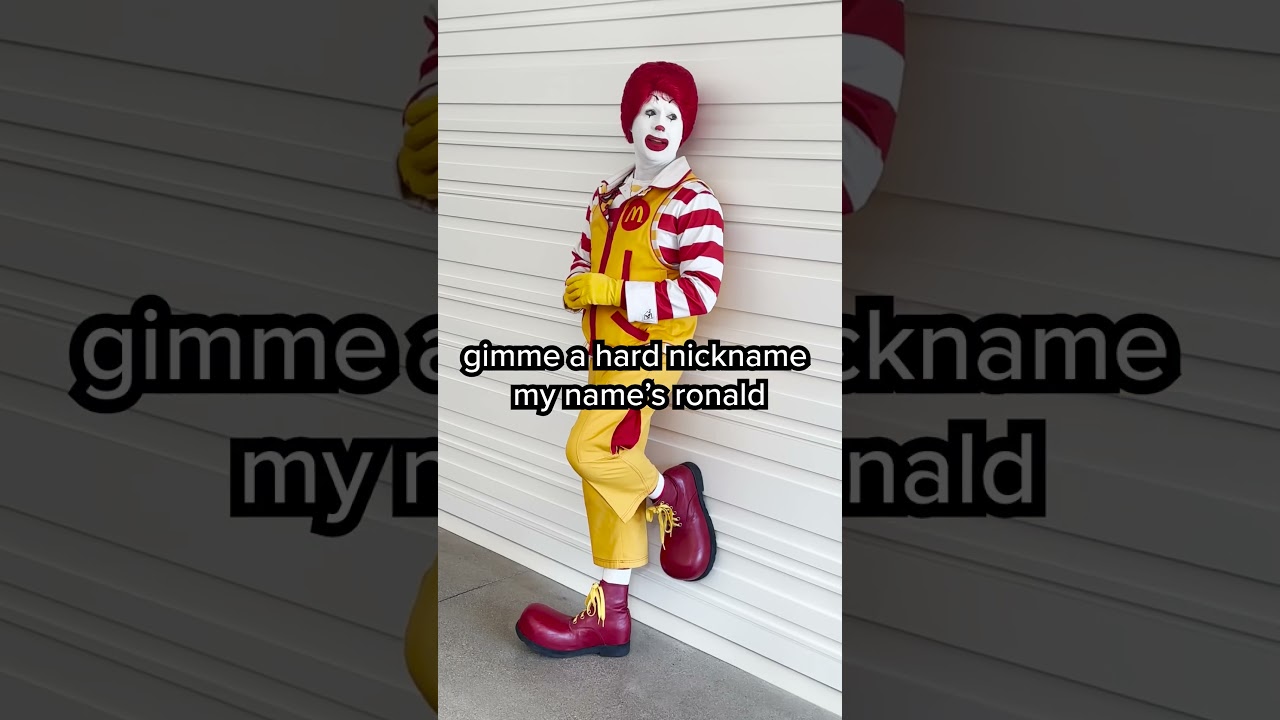 have fun #ronald #mcdonalds